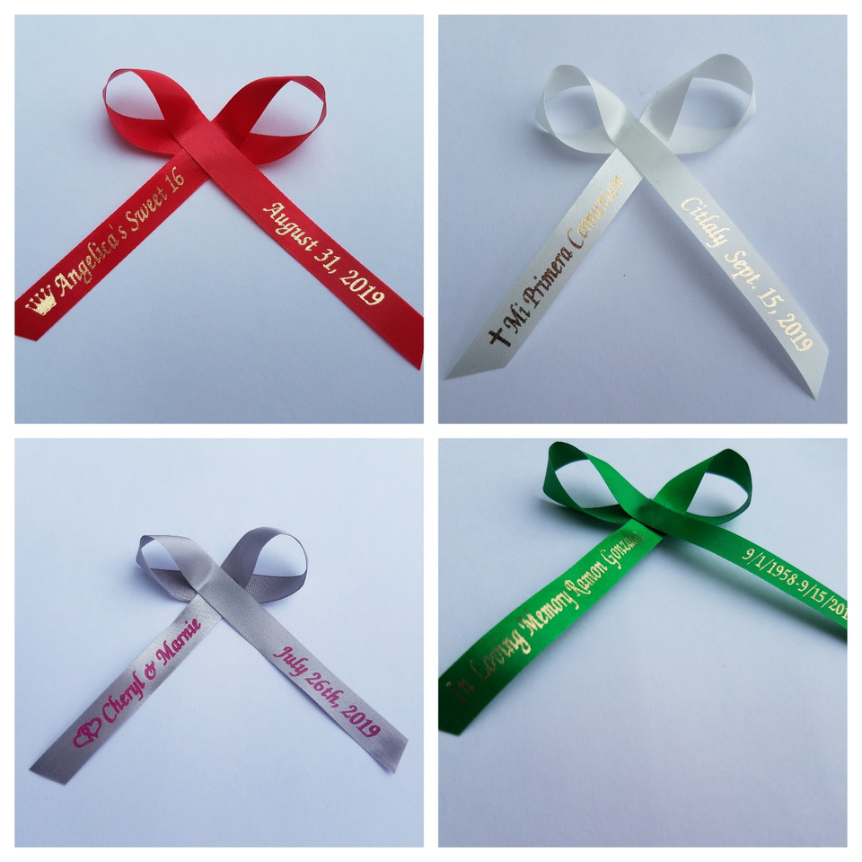 Personalized Memorial Ribbons