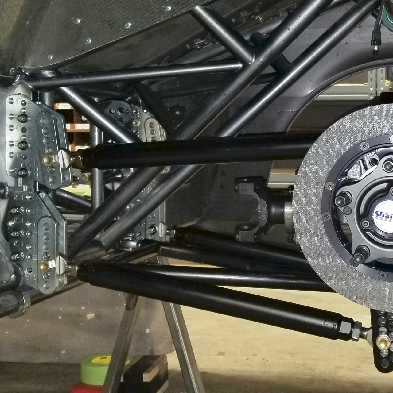 Extreme 1/8 in. Adj Billet 4-Link Chassis Brackets Kit | Quarter-Max