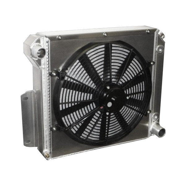 Entropy 1987-2004 Jeep YJ/TJ Chevy SBC Conv Radiator | Quarter-Max