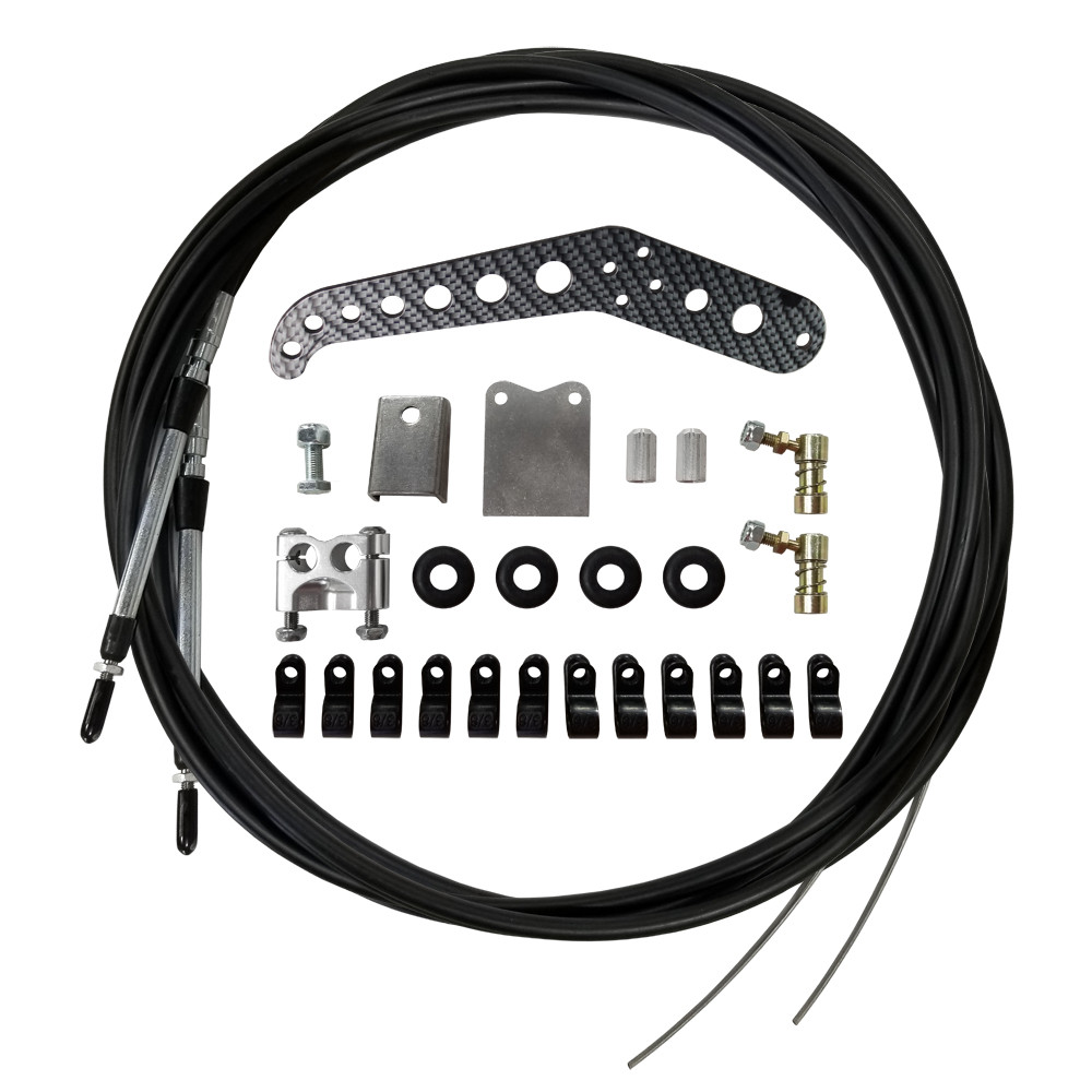Dual Parachute Cable Kit - Quarter-Max Racing