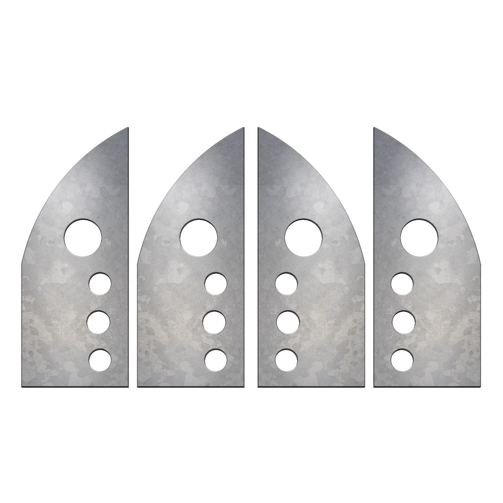 Ladder Bar Chassis Brackets for 2" x 3" Rectangle Tube - Quarter-Max ...