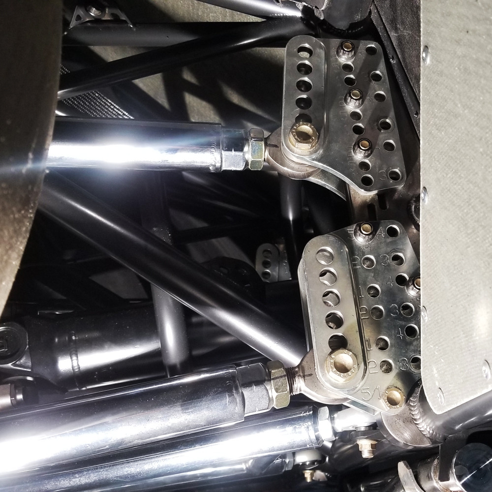 Extreme 1/8 in. Adj Billet 4-Link Chassis Brackets Kit QM-201400-xx ...
