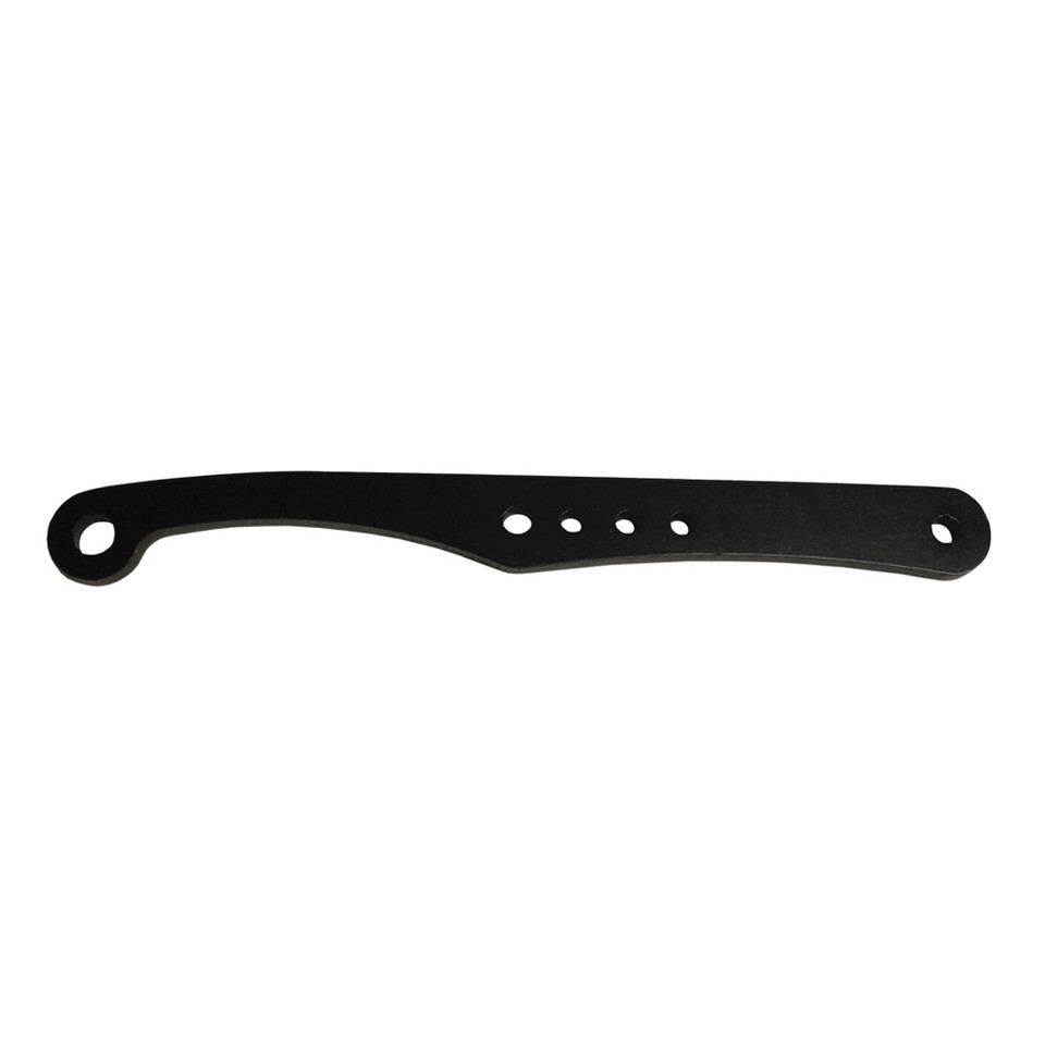 Parachute Handle, 1/4 in. Thick, Straight, Black Anodized | Quarter-Max