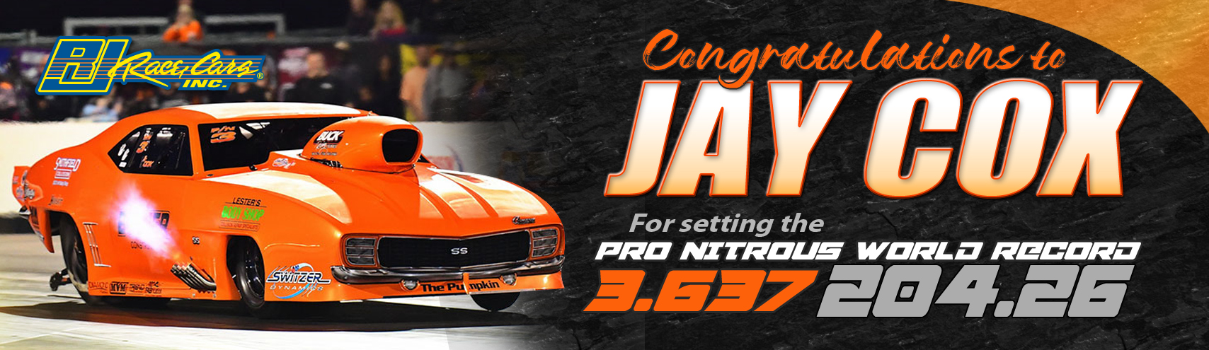 Jay Cox has something to say about his repaired Pro Nitrous RJRC built ...