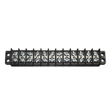 Double Row 12 Terminal Strip | Quarter-Max