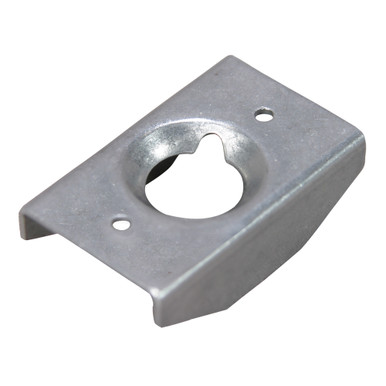 7/16 in. Quarter Turn Fastener Tube End Plate, Mild Steel | Quarter-Max