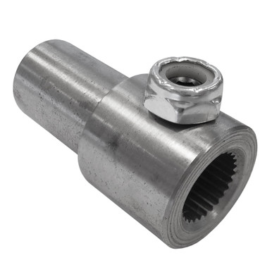 Steering Rack Adapter, 26 Spline, Male to 7/8" | Quarter-Max