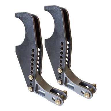 Billet Adjustable Double Shear Shock Mounts | Quarter-Max