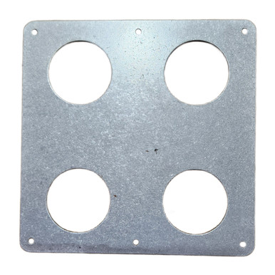 Body Mount Bracket, 5 in. x 5 in., Mild Steel | Quarter-Max
