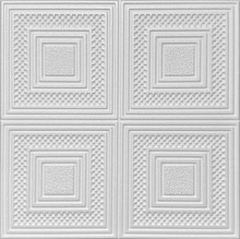 R11 Styrofoam Glue Up Ceiling Tile 20"x20", Pack of 104 (274 s/f)