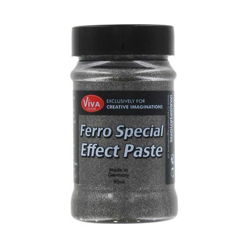 Viva Decor - Ferro Special Effect Paste - Graphite - Scrapalicious Delight