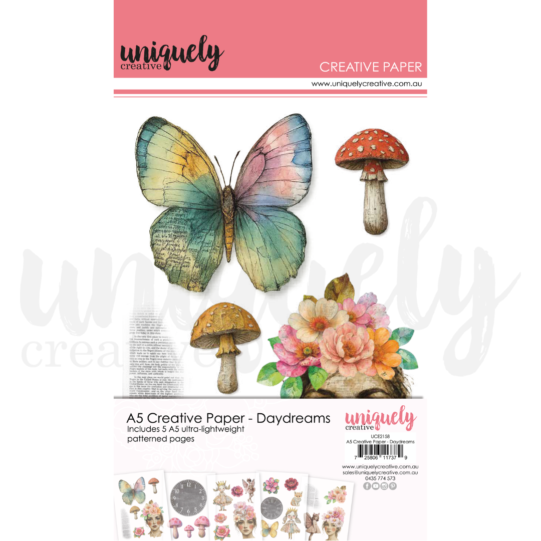 Daydreams A5 Creative Paper – Ultra‑Lightweight Fibrous Paper for Mixed ...