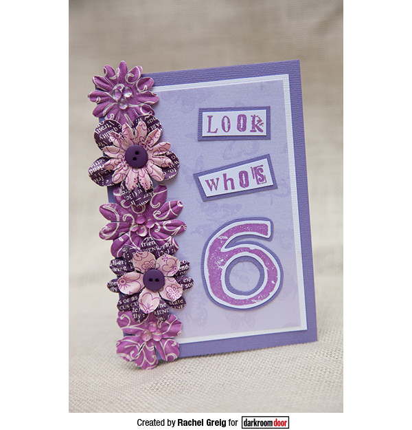 Rubber Stamp Set│ Big Numbers - Scrapalicious Delight