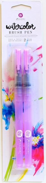 Prima Marketing- Watercolor Brush-Pen Set (2 pack) - Scrapalicious Delight