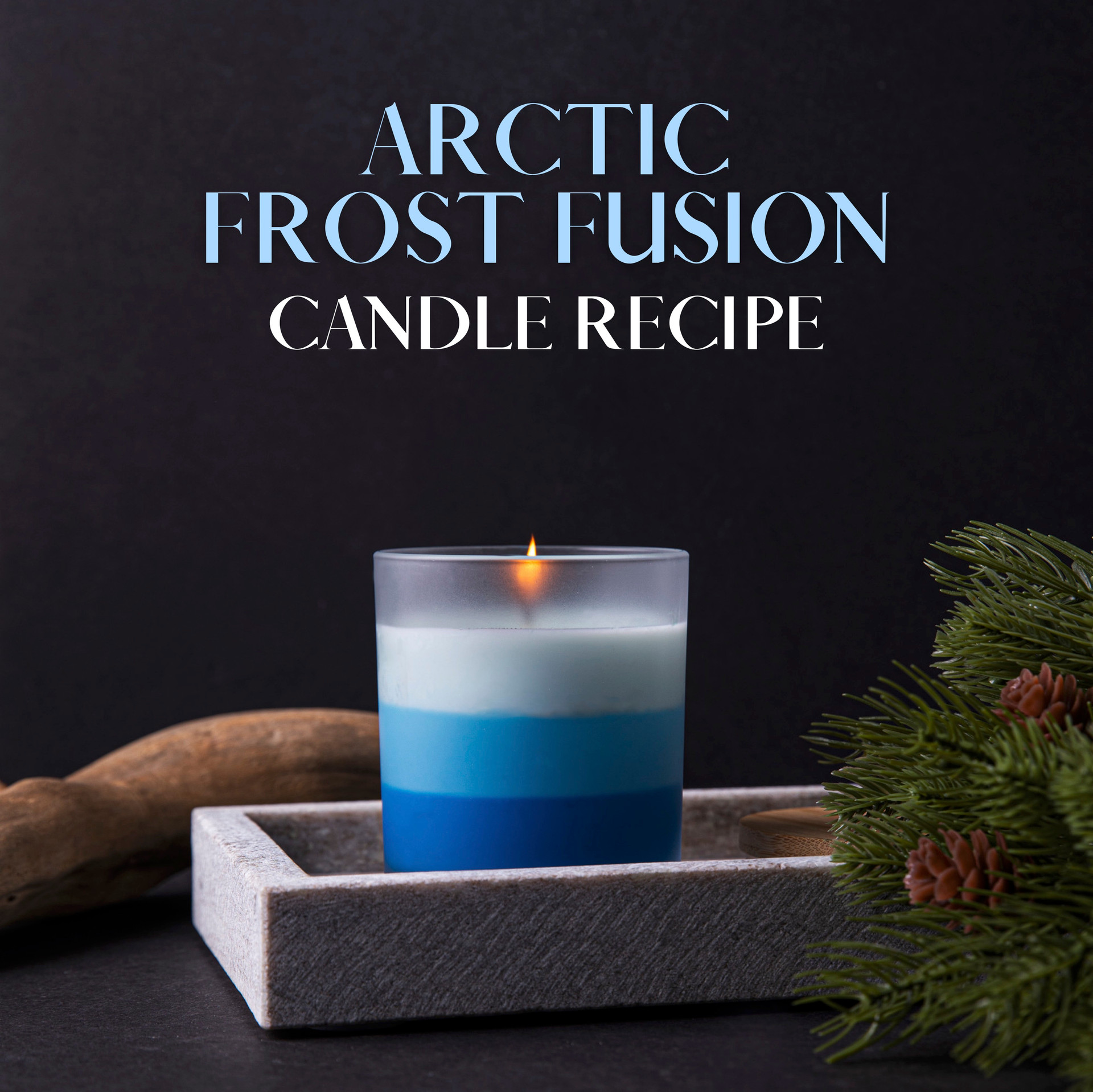 Arctic Frost Fusion Candle Recipe - The Flaming Candle Company