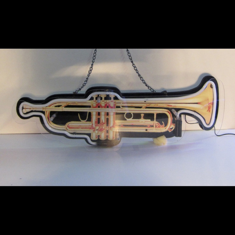 TRUMPET SHAPED NEON SIGN - Neon4Less.com