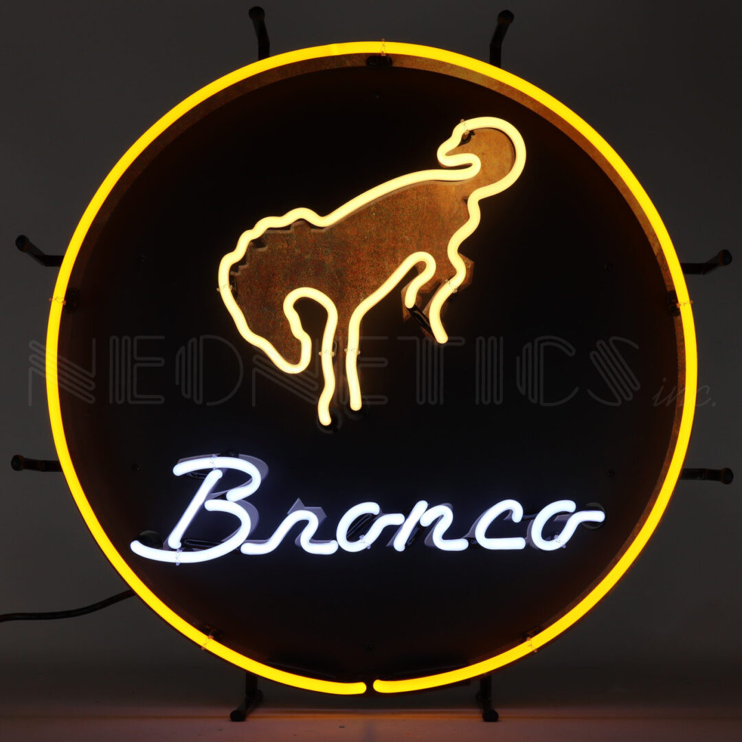 FORD BRONCO NEON SIGN - Neon4Less.com