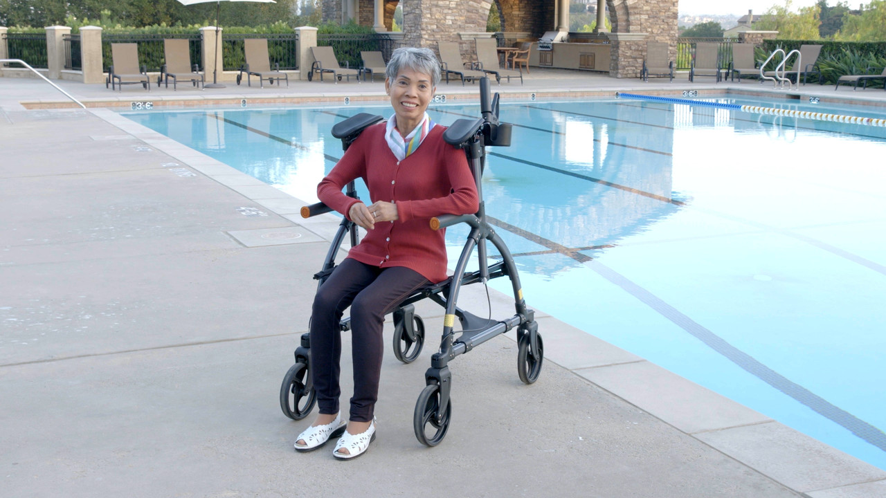 UPWalker Lite Standard - Upright-Posture Rolling Walker Mesa Gilbert ...