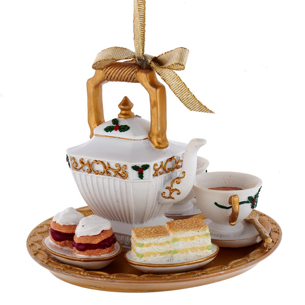 Holiday Formal Tea Set Ornament - Kurt S. Adler Inc