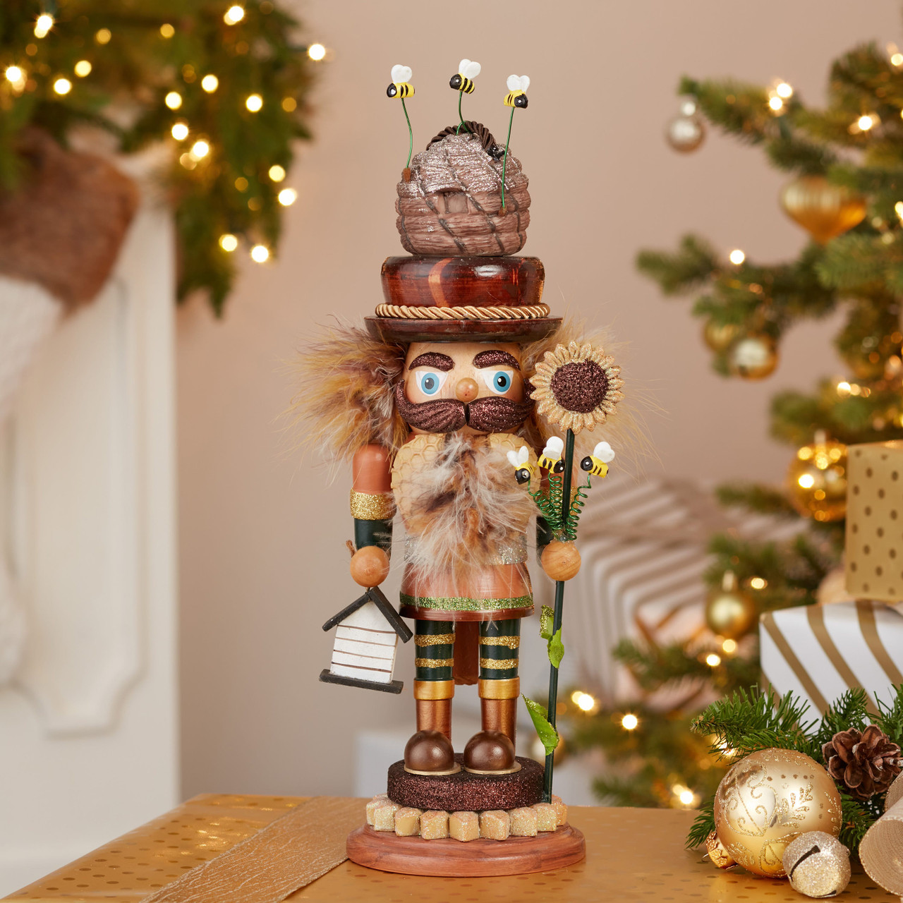 15" Hollywood Nutcrackers™ Bee Keeper Nutcracker