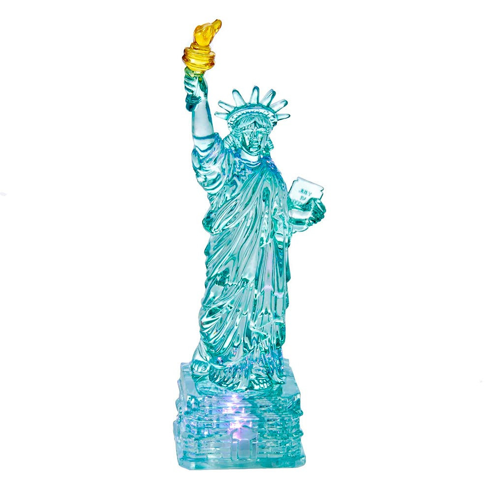 Statue Of Liberty LED Lighted Tabletop Décor - Kurt S. Adler Inc