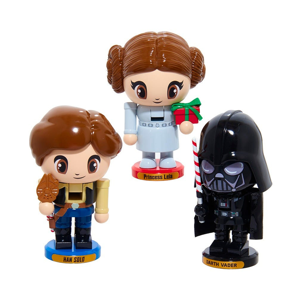 5" Star Wars™ Little Legends Nutcrackers, 3-Piece Set