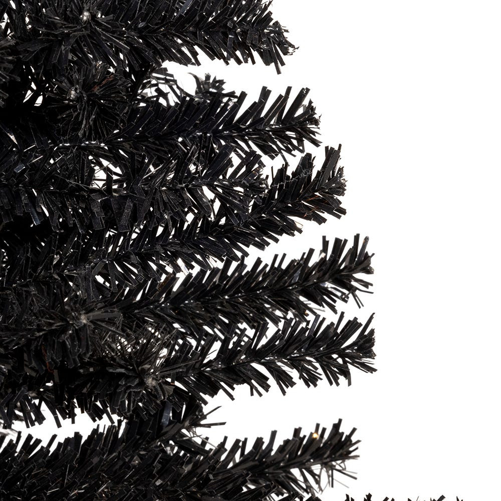 18" Un-Lit Black Tree - Kurt S. Adler Inc