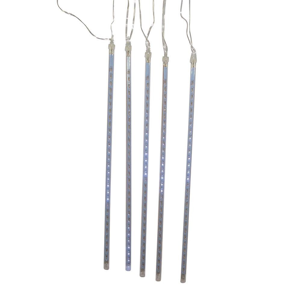 12.5' 150-Light 5-Piece Meteor Shower LED Light Set - Kurt S. Adler Inc