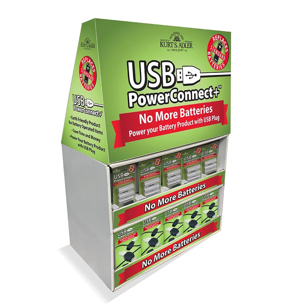 USB PowerConnect Converter Shelf Display