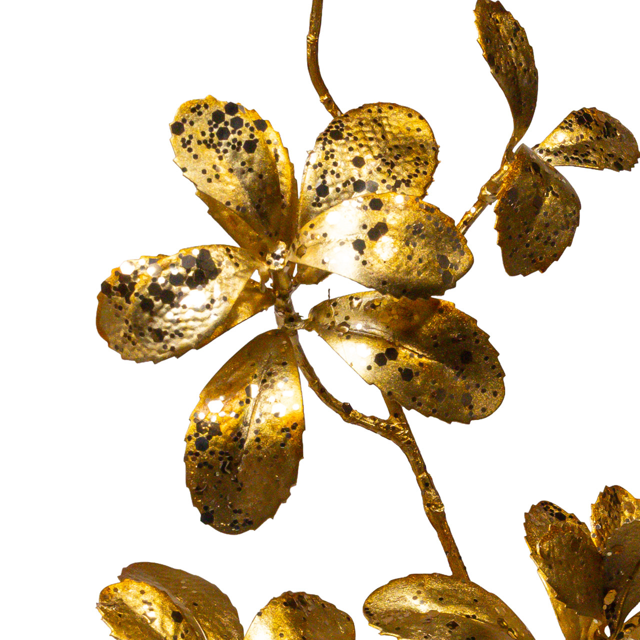 Gold Small Leaf Spray - Kurt S. Adler Inc
