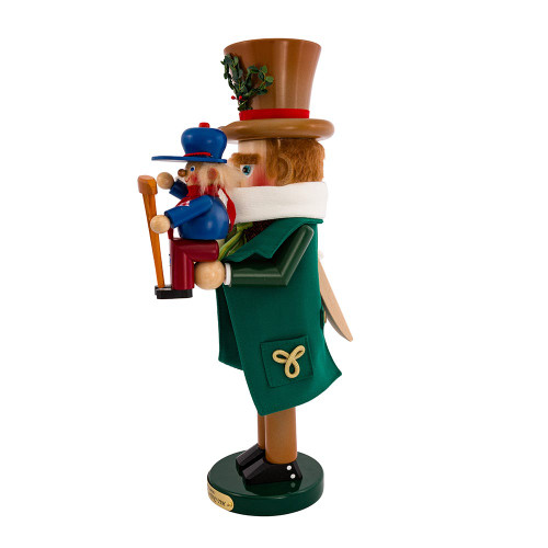 17“ Steinbach Bob Cratchit With Tiny Tim Nutcracker