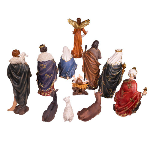 18“ Nativity Table Piece, 11-Piece Set