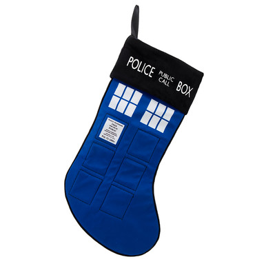 19" Doctor Who™ Blue Tardis Stocking