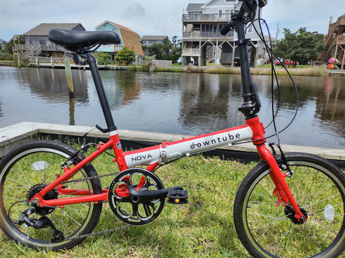 Downtube Nova Lightweight Folding Bike. Compact and light