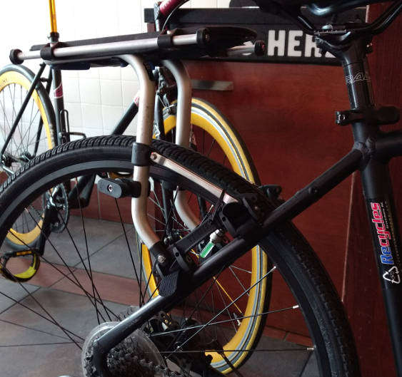 Frame Mounted Rack for all Bikes - Downtube