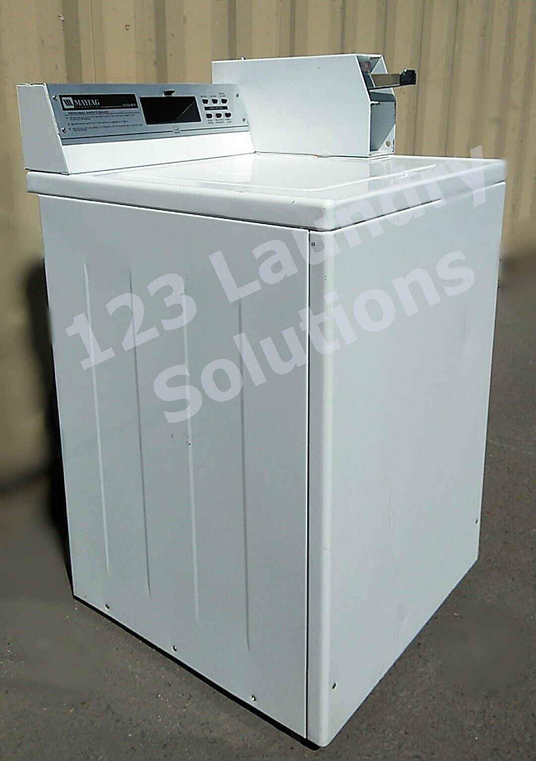 Maytag Top Load Coin Operated Washer 120V 60HZ 13307582LE (Refurbished)