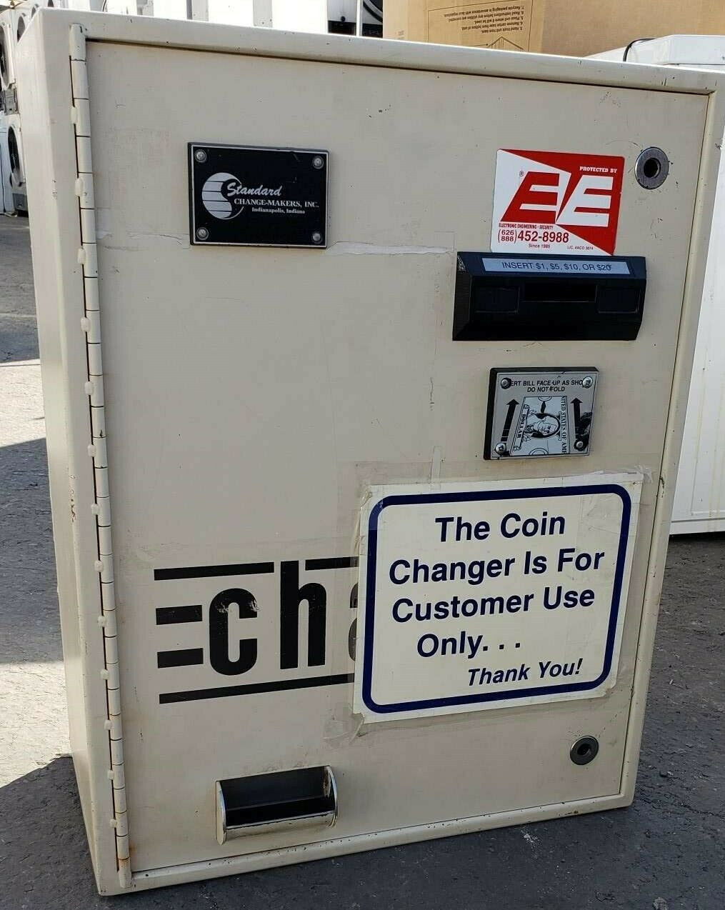 STANDARD CHANGE MACHINE 600 FST CHANGE MAKERS SYSTEM