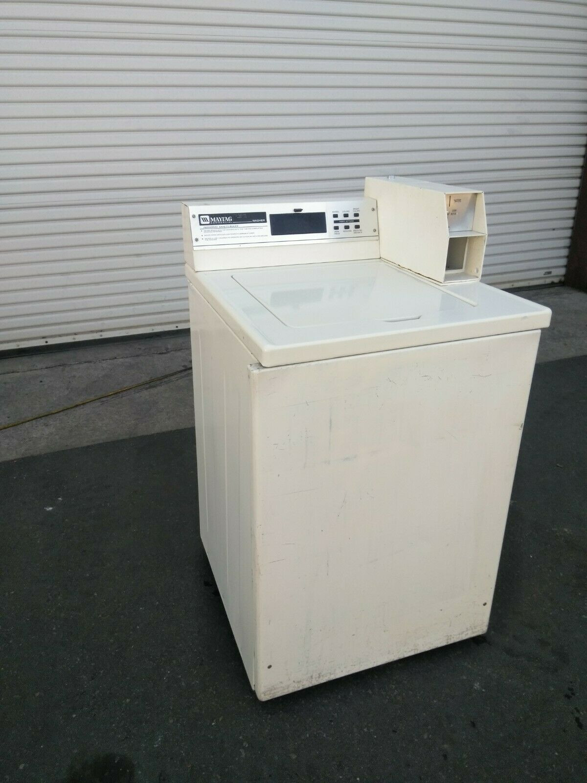Maytag Top Commercial Coin Op Load Washer