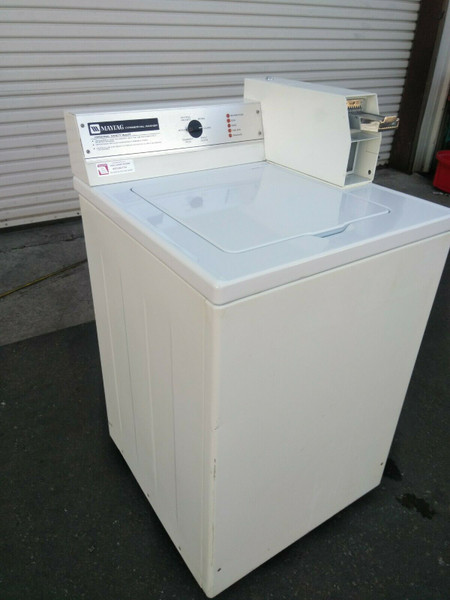 Maytag Commercial Coin Op Top Load Washer