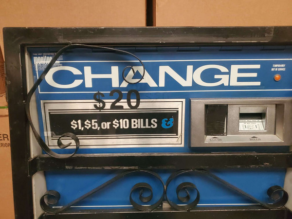 ROWE CHANGE MACHINE, ROWE BC-3500 DOLLAR BILL CHANGER - 123 Laundry ...