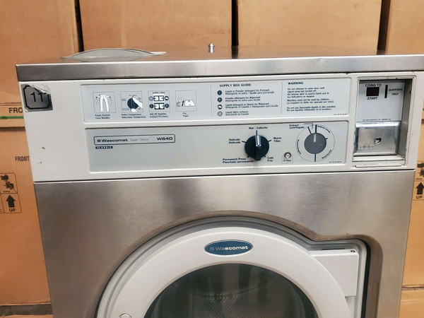 Wascomat W-Series Coin operated Washing machine Models: W640 - 123 ...