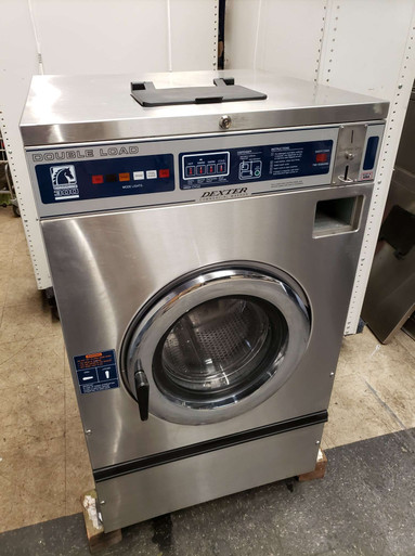DEXTER T-300 COMMERCIAL FRONT LOAD WASHING MACHINE, 18 LBS CAPACITY ...