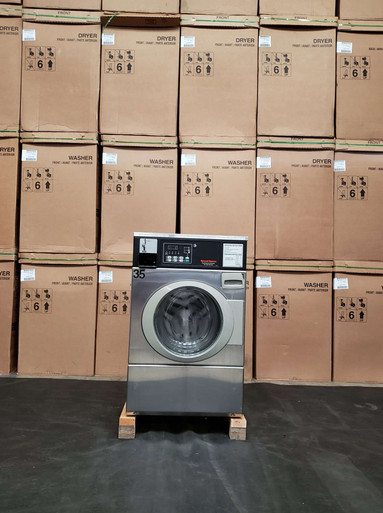 SPEED QUEEN COIN OPERATED FRONT LOAD WASHER HORIZON LINE , MODEL ...