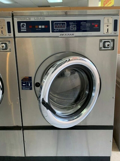 DEXTER T400 COMMERCIAL FRONT LOAD WASHER MODEL: WCN25ABSS Serial No ...
