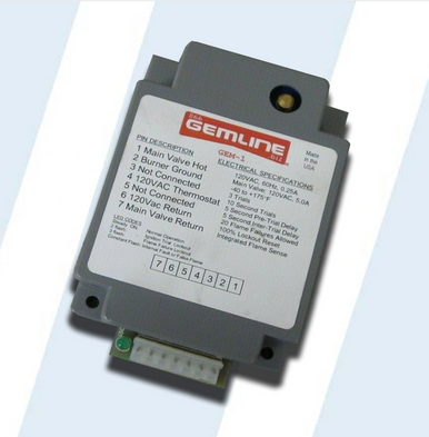 Gemline GEM-1 120V Ignition Control Repair' - 123 Laundry Solutions