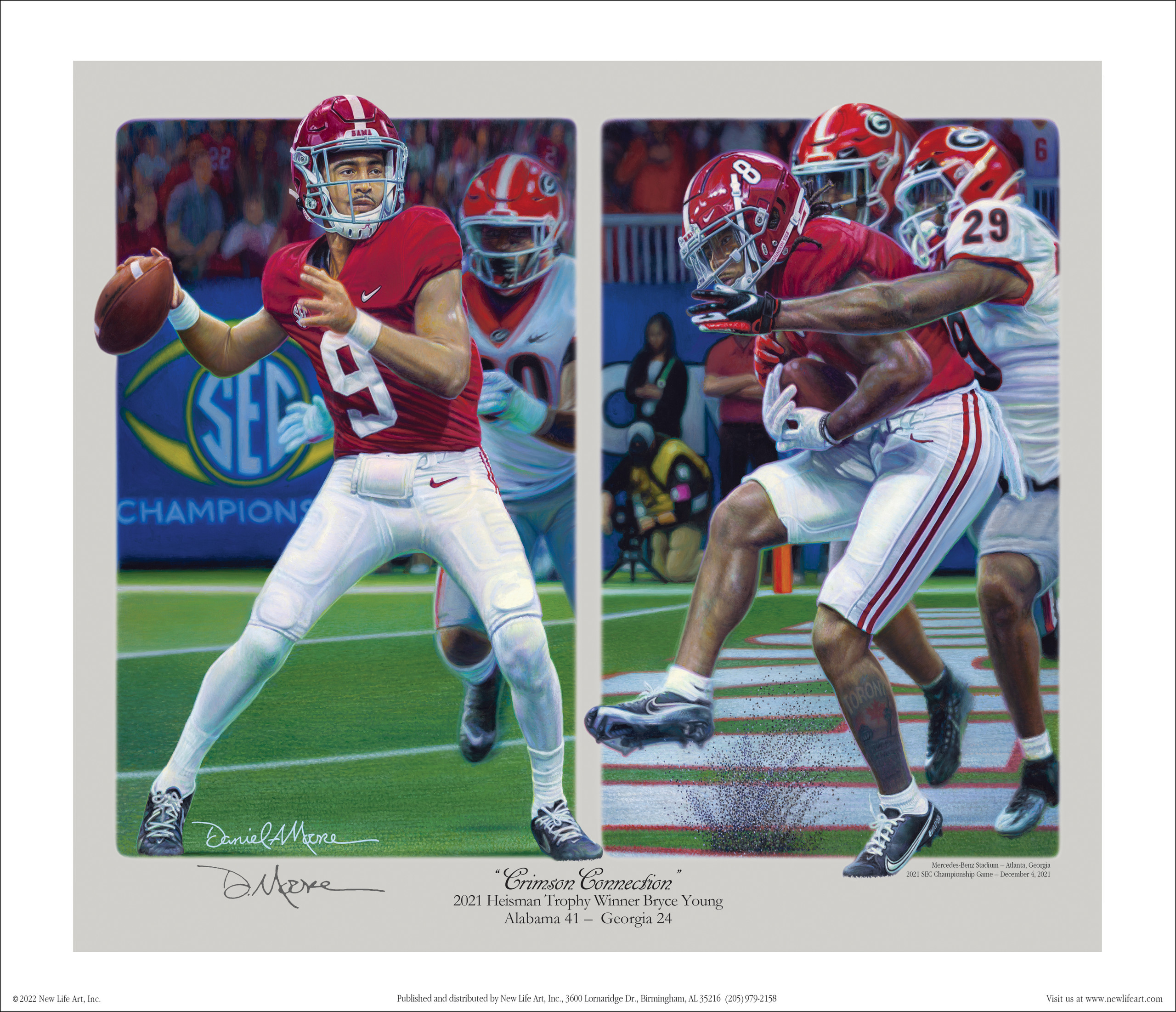 New Life Art - Sports Artwork of Daniel A. Moore