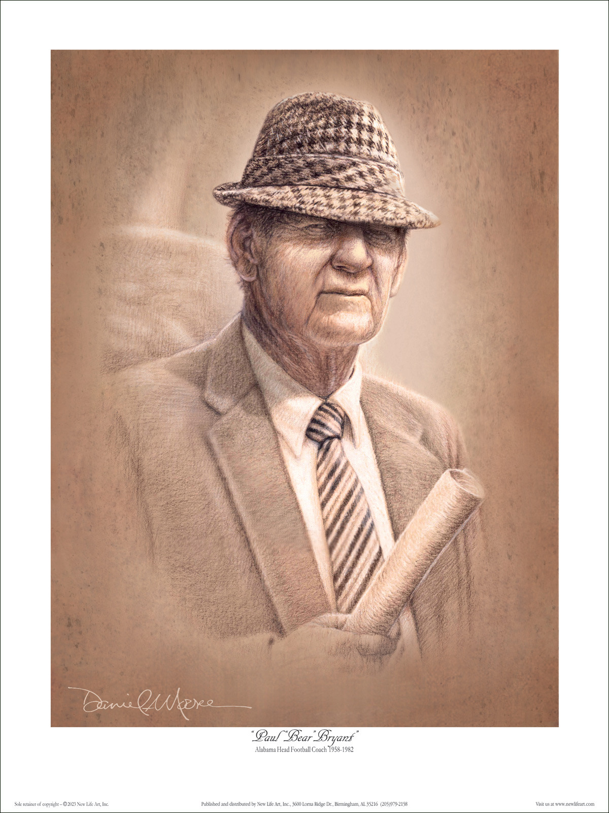 Alabama Crimson Tide Art - Daniel A. Moore