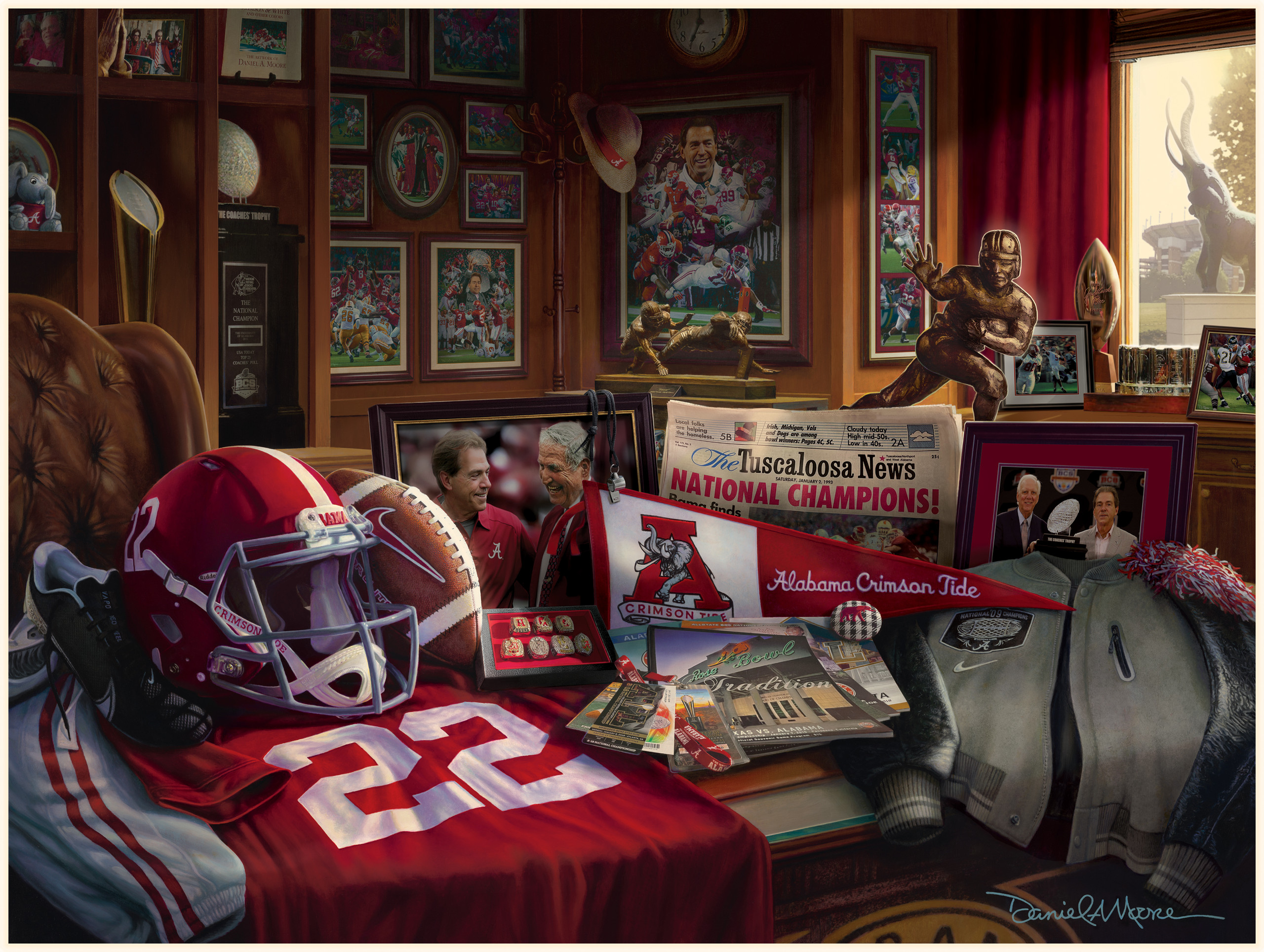 New Life Art - Sports Artwork of Daniel A. Moore