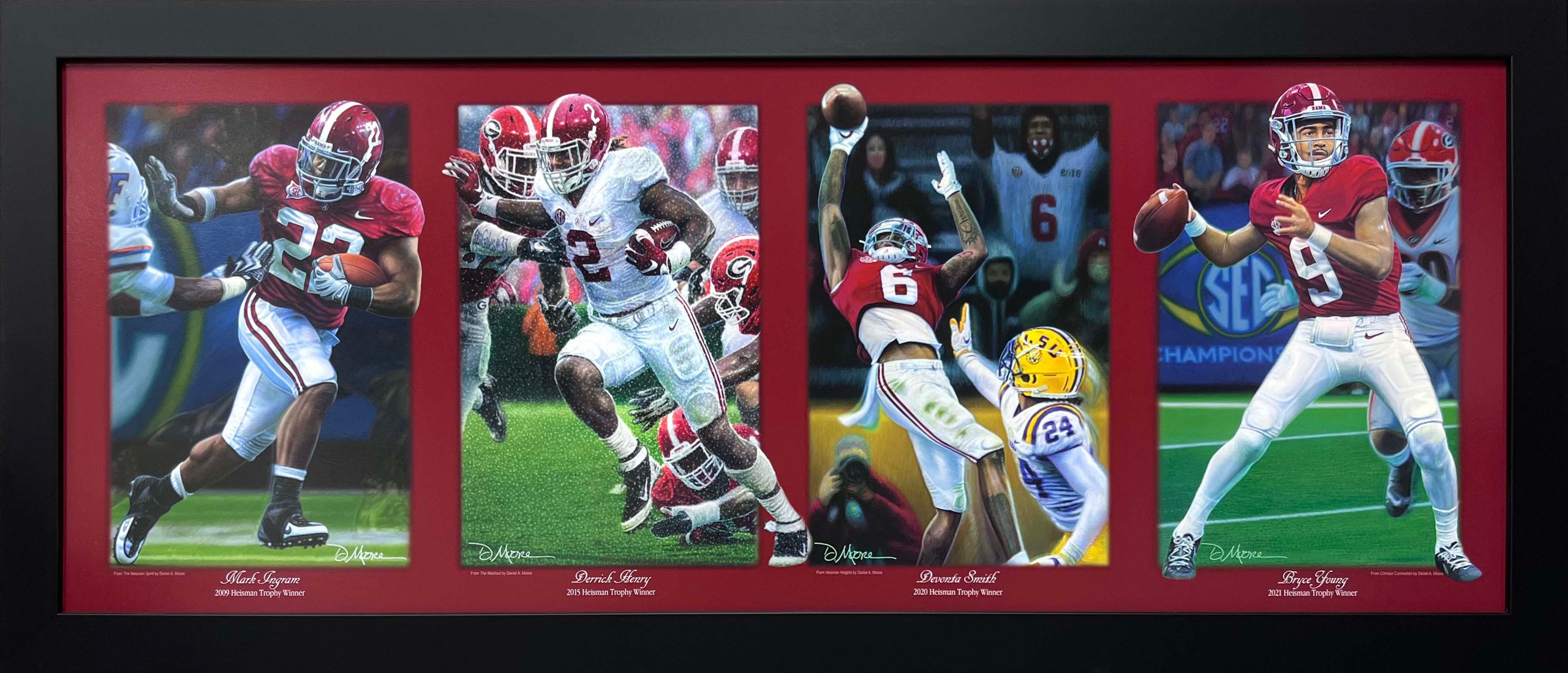 Alabama Crimson Tide Art - Daniel A. Moore