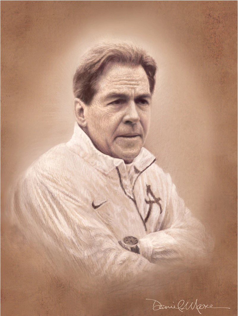 Alabama Crimson Tide Art - Daniel A. Moore